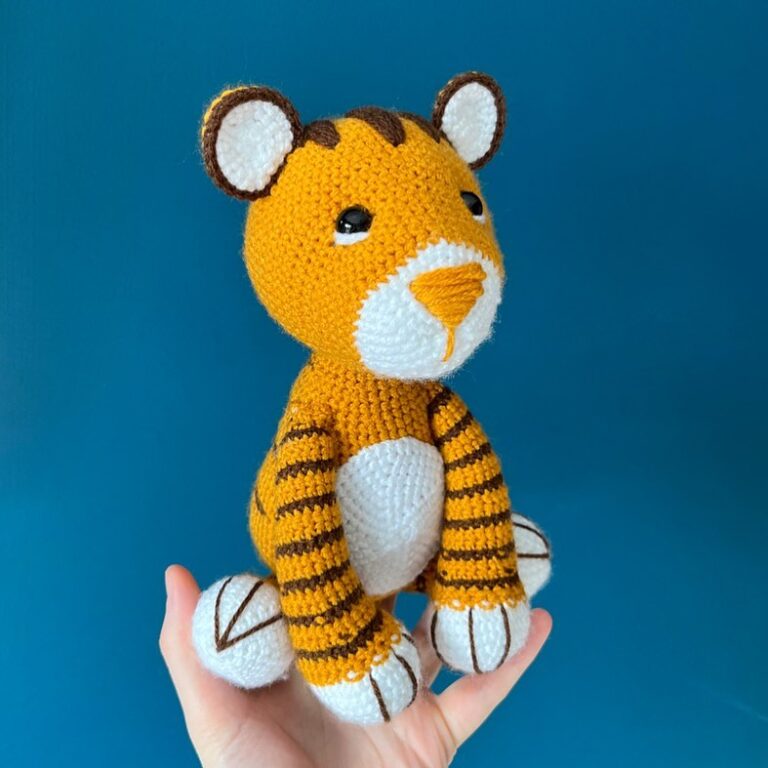 Amigurumi Crochet Easy Cute Tiger Pattern – Handmadecraft