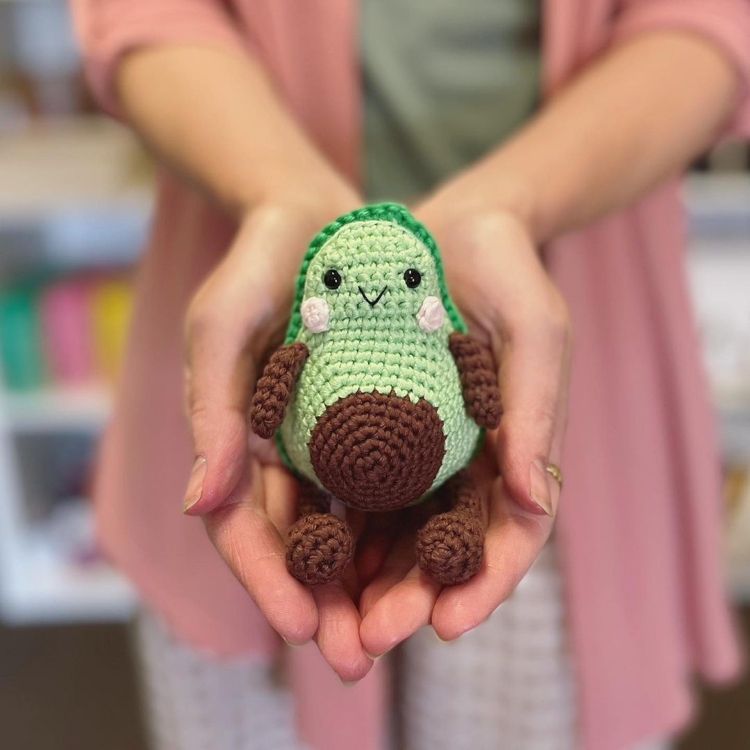 Amigurumi Cute Avocado Free Crochet Pattern – Handmadecraft