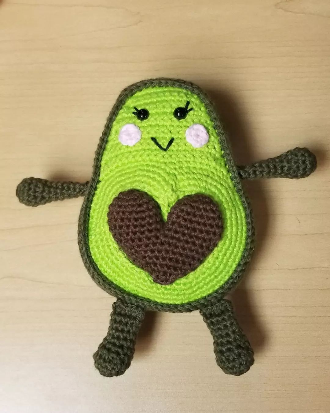 Amigurumi Cute Avocado Free Crochet Pattern – Handmadecraft