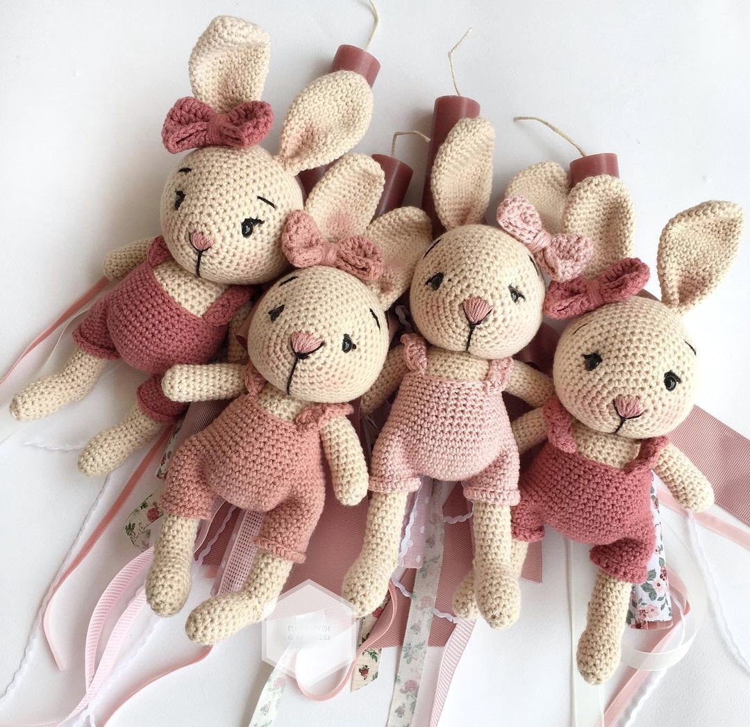 Amigurumi Cute Bunny Baby Crochet Free Pattern – Handmadecraft