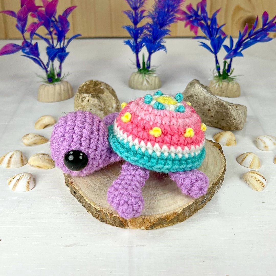 Amigurumi Cute Crochet Turtle Meg Free Pattern – Handmadecraft