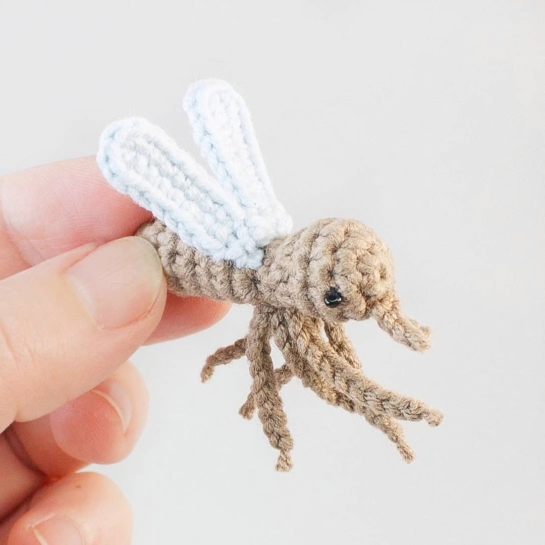 Amigurumi Cute Mosquito Free Pattern – Handmadecraft