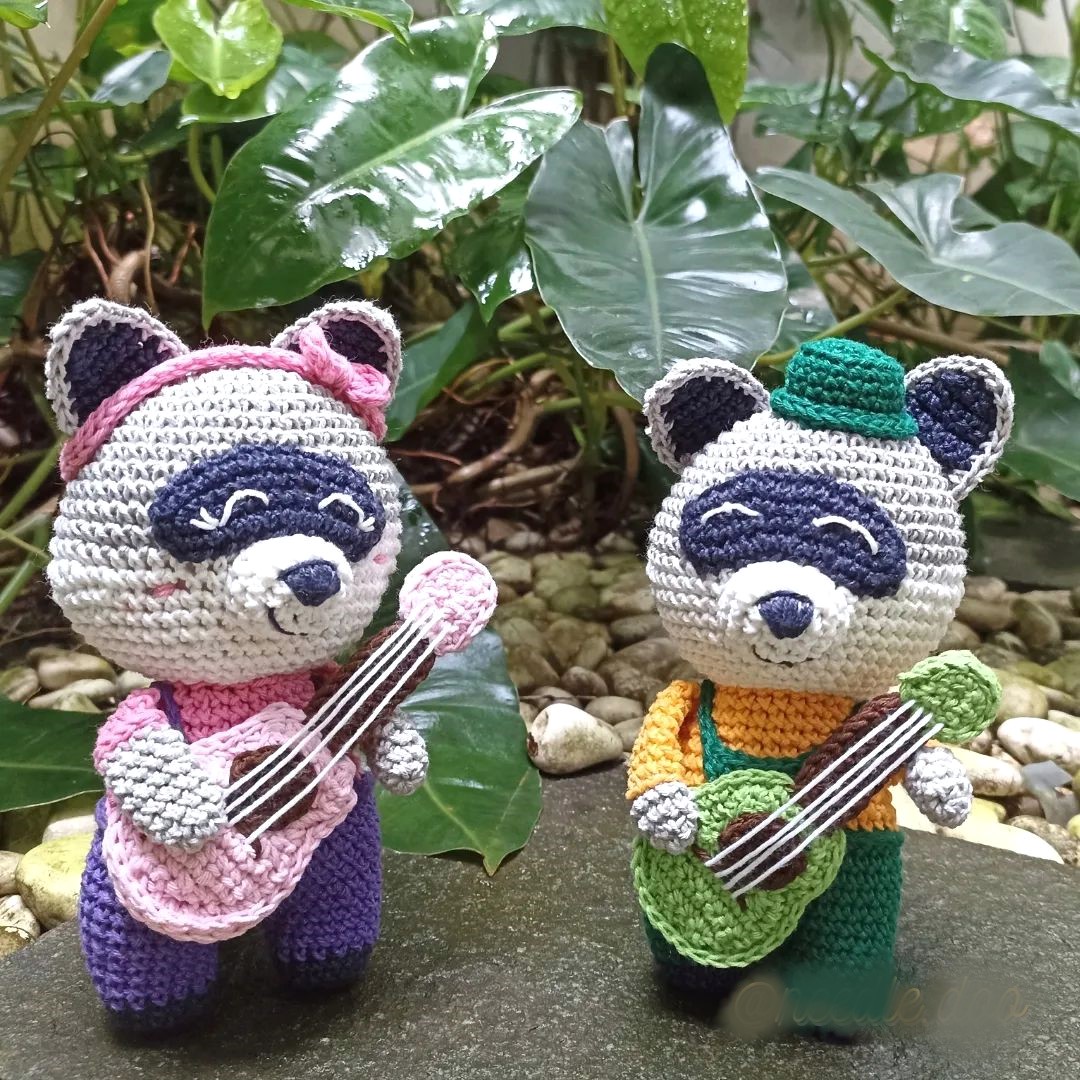 Amigurumi Cute Raccoonn Free Pattern – Handmadecraft