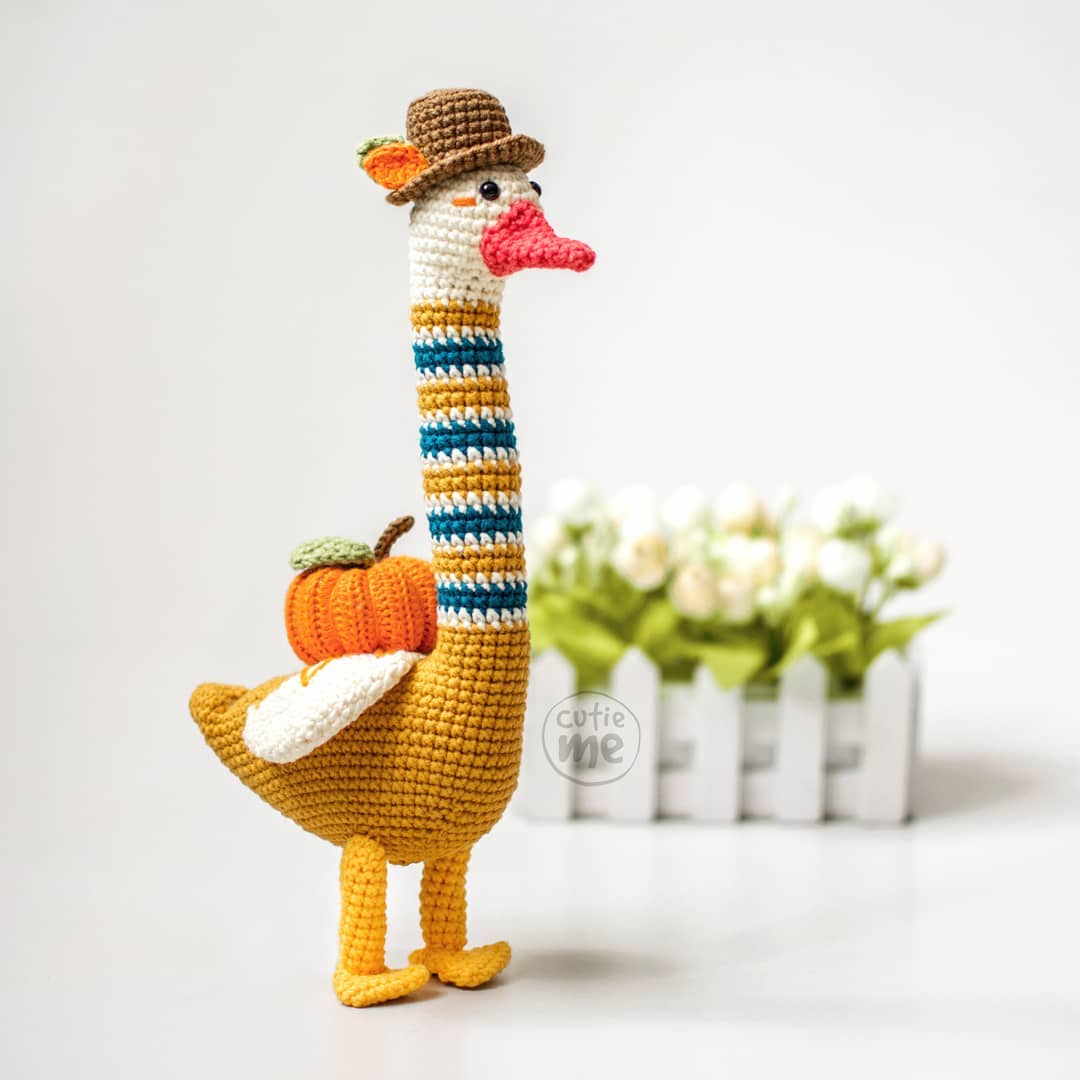 Amigurumi Goose Cute Crochet Free Pattern – Handmadecraft