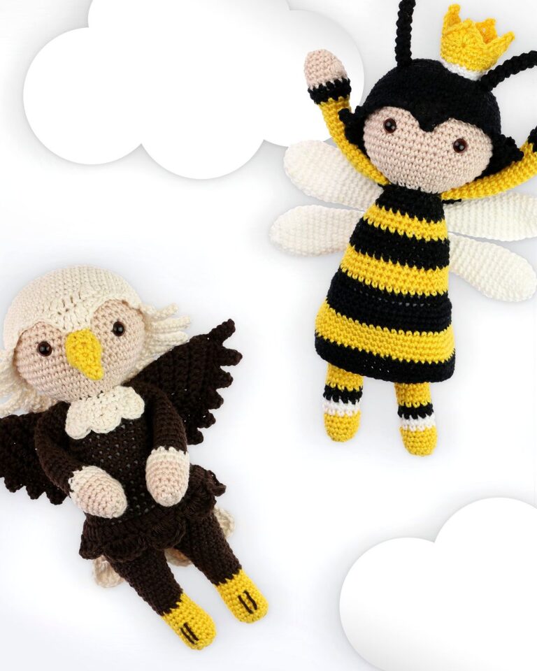 Amigurumi Little Bee Cute Crochet Free Pattern – Handmadecraft