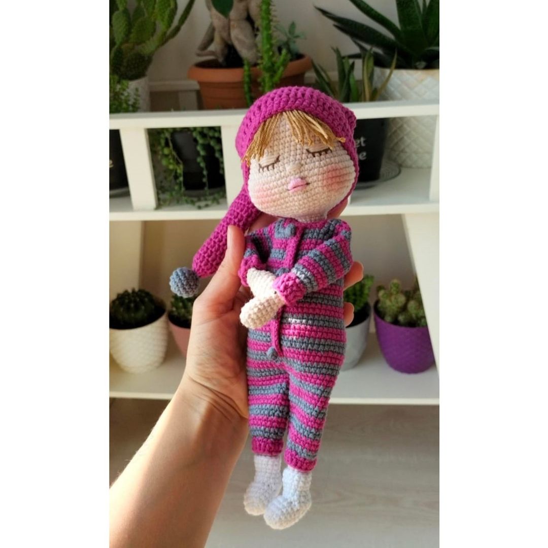 Amigurumi Little Cute Doll Free Crochet Pattern – Handmadecraft
