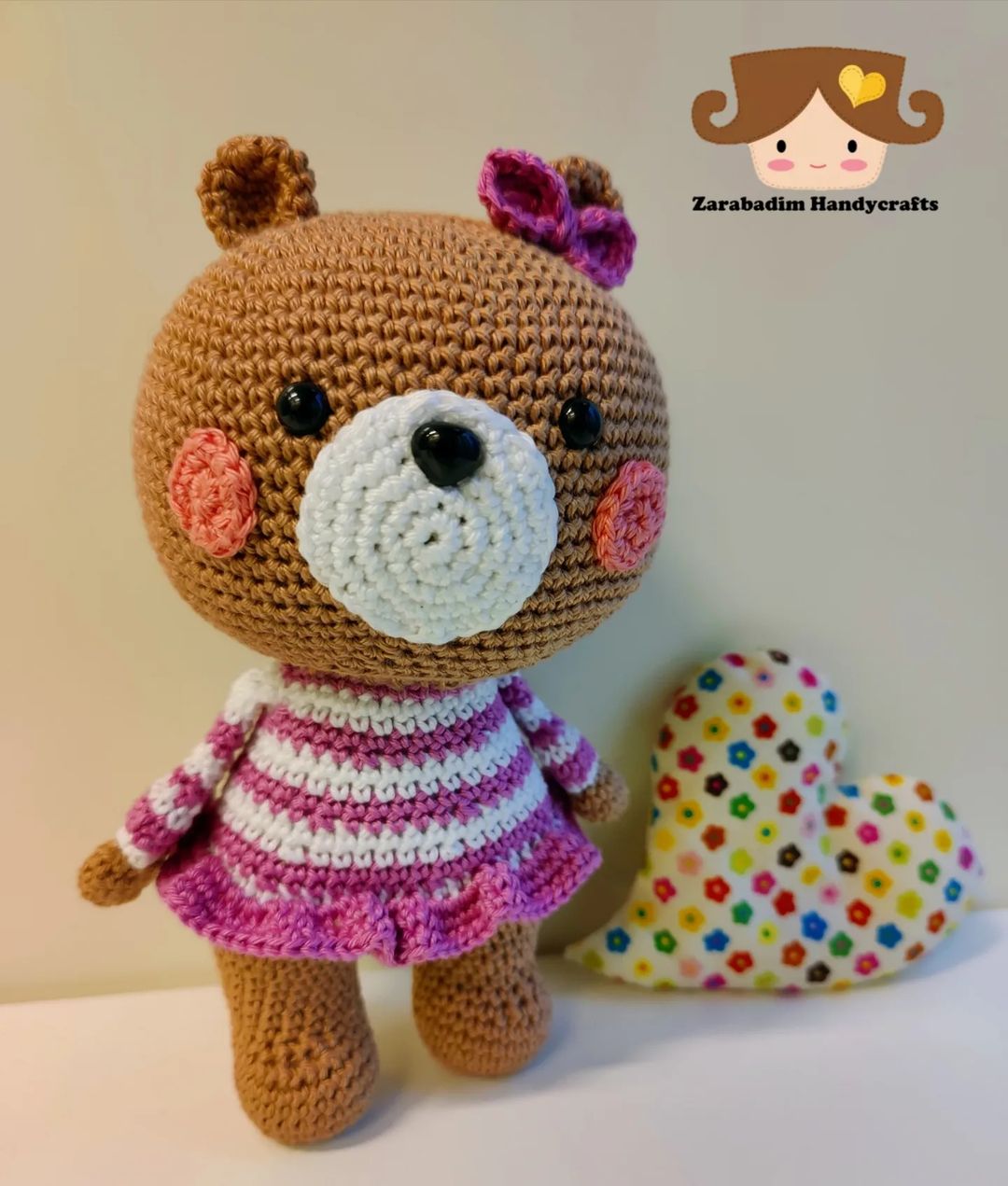 Crochet Amigurumi Cute Bear Free Pattern – Handmadecraft
