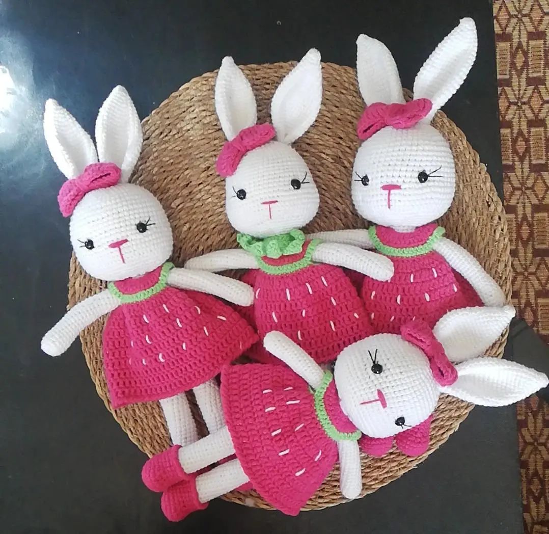 Cute Rabbit Amigurumi Free Crochet Pattern – Handmadecraft