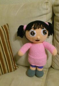 Amigurumi Crochet Doll Boo Cute Free Pattern – Handmadecraft