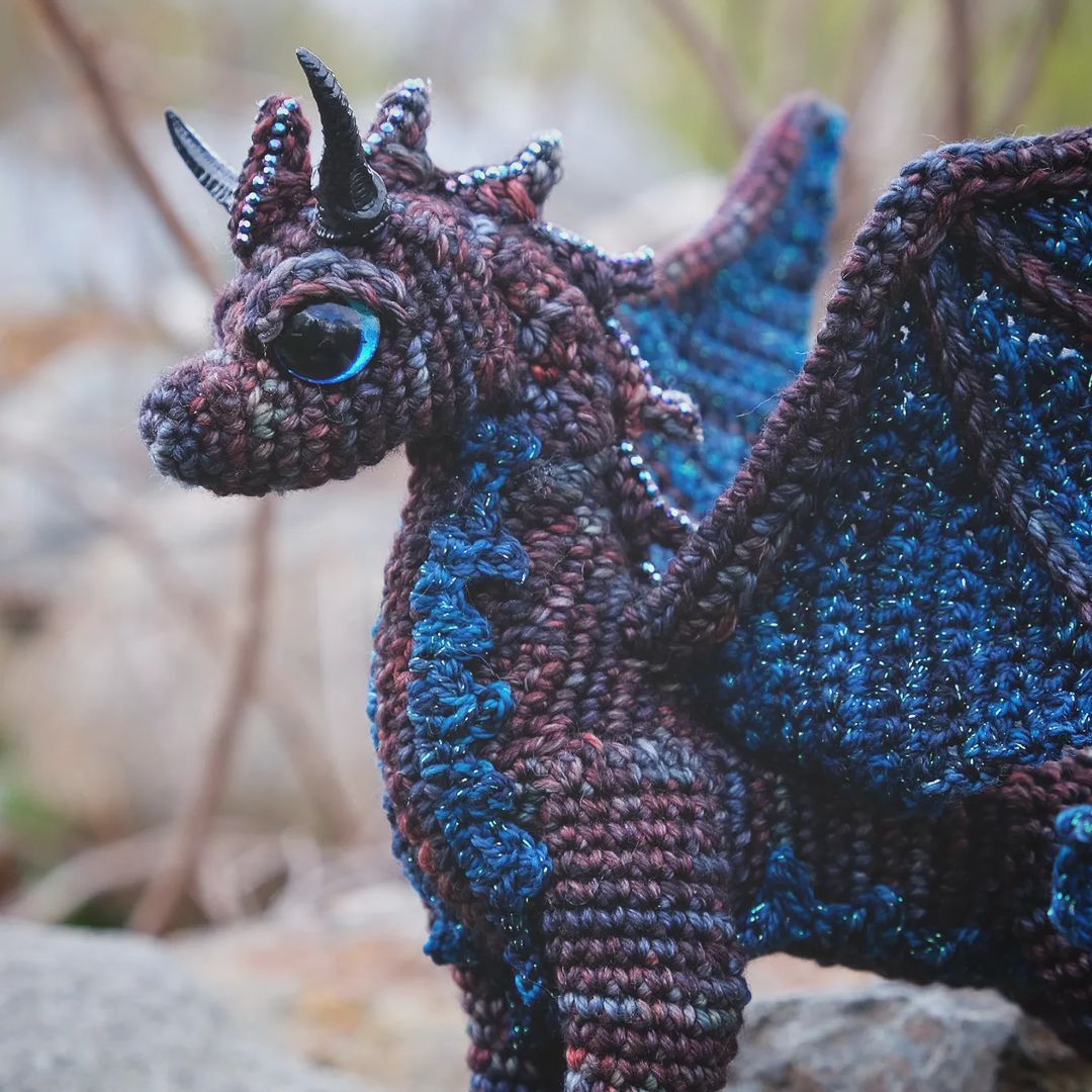 Amigurumi Cute Fierce Little Dragon Pattern – Handmadecraft