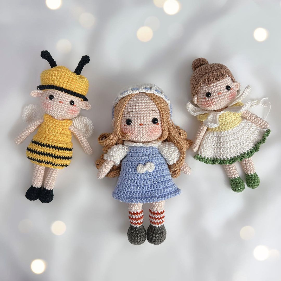 Amigurumi Cute Flower Baby Free Pattern – Handmadecraft