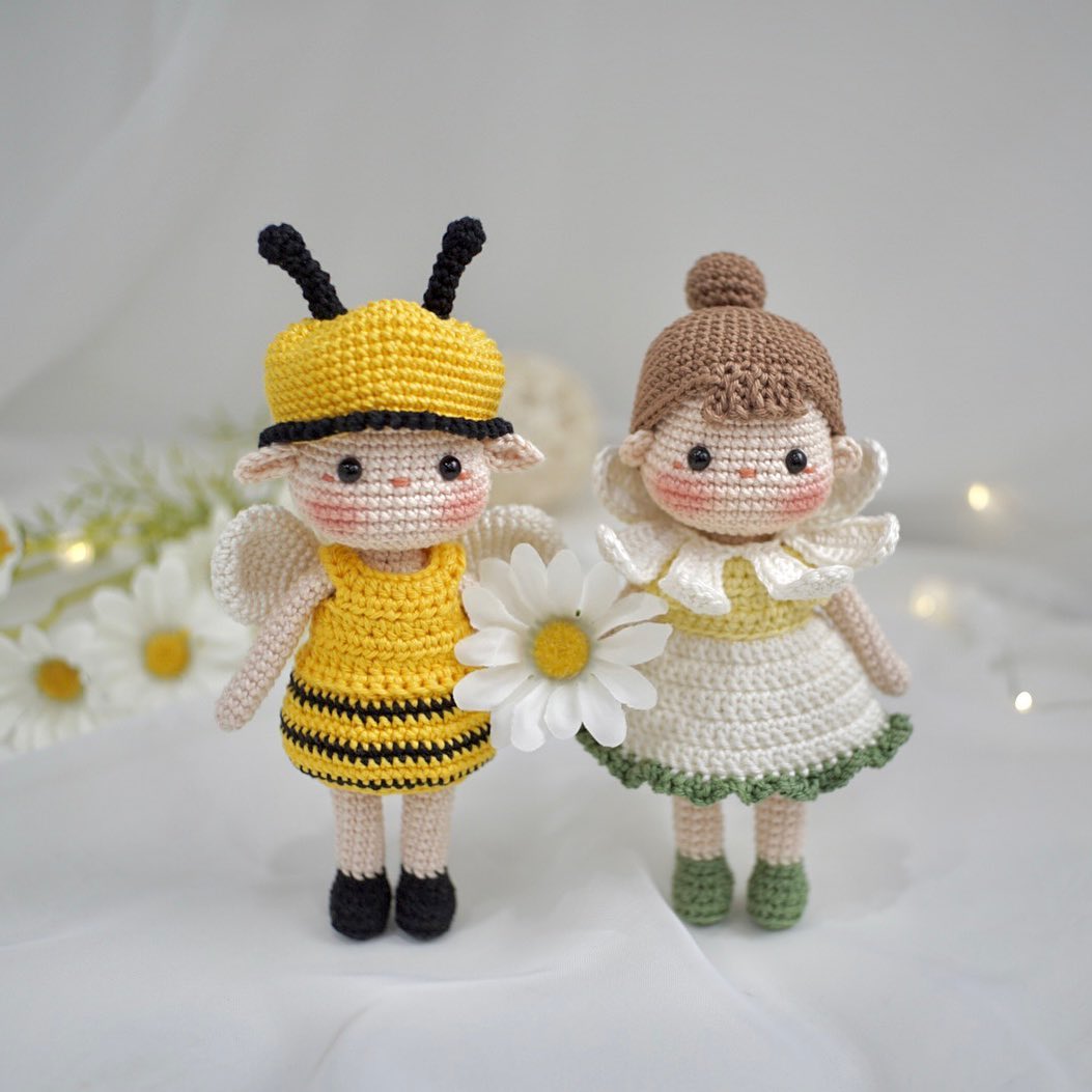 Amigurumi Cute Flower Baby Free Pattern – Handmadecraft