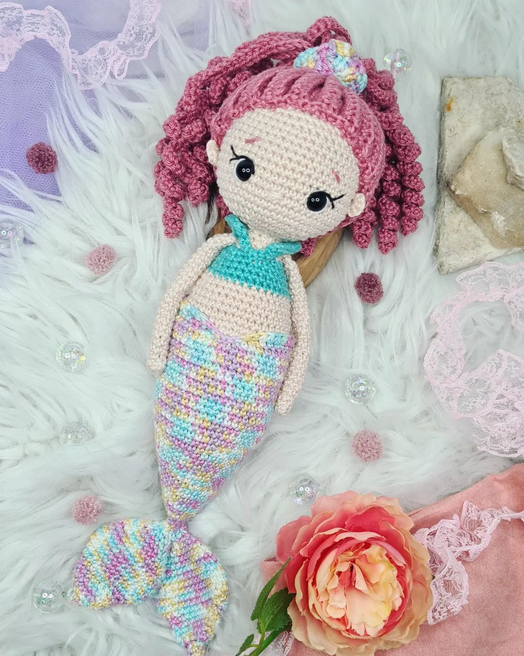 Amigurumi Cute Little Mermaid Free Pattern – Handmadecraft