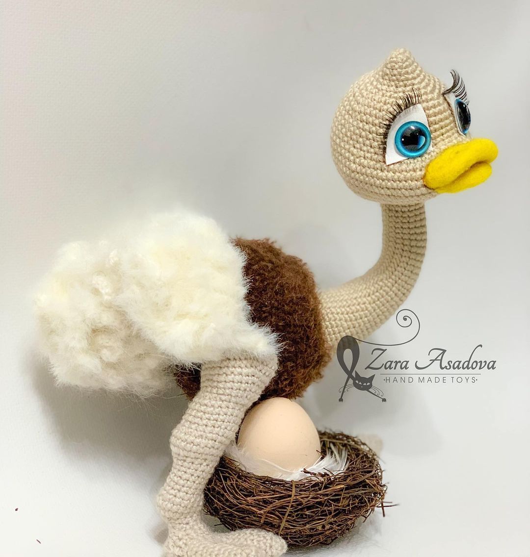Amigurumi Ostrich Cute Free Pattern – Handmadecraft