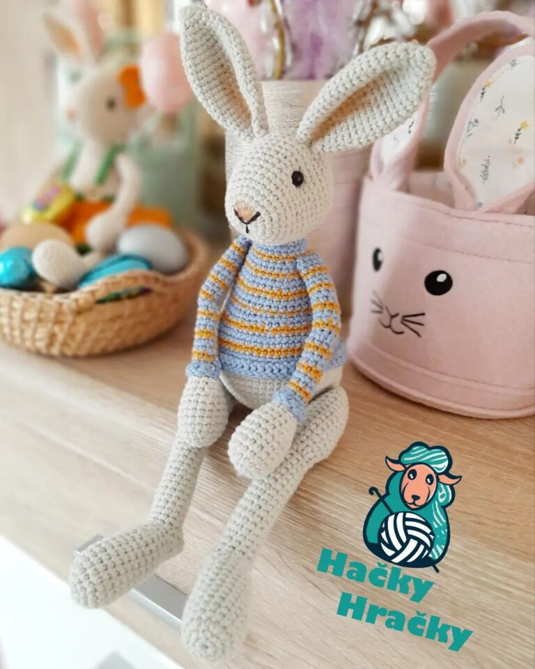 Amigurumi Rabbit in Pants Cute Free Pattern – Handmadecraft