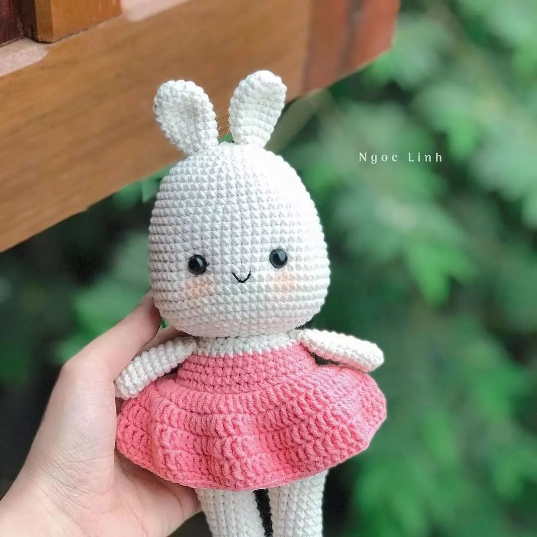 Amigurumi Rabbit in Pants Cute Free Pattern – Handmadecraft