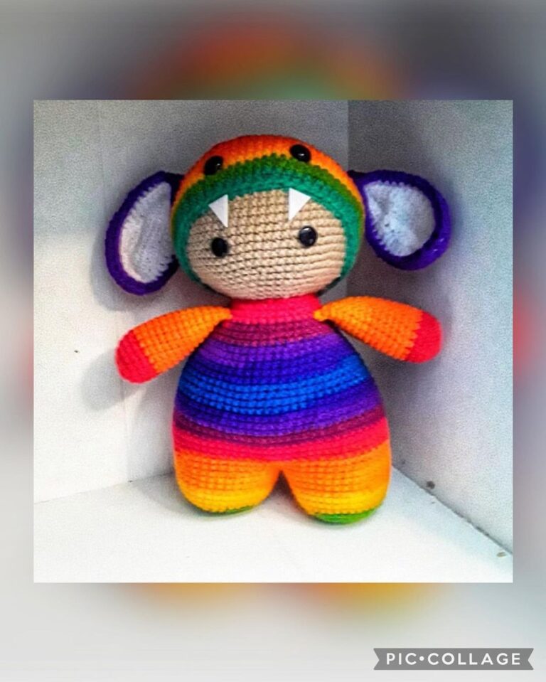 Melvin the Monster Cute Amigurumi Free Pattern – Handmadecraft