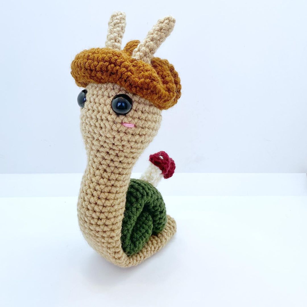 Amigurumi Cute Slings with a Snail Free Pattern – Handmadecraft